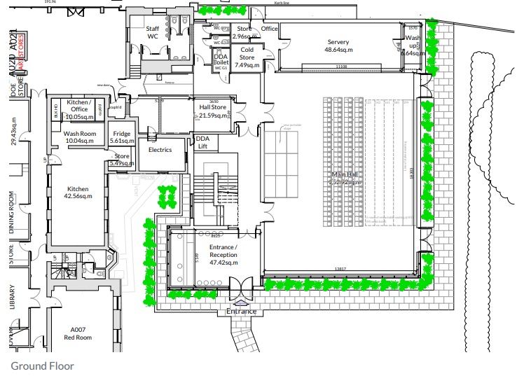 The drama hall has gone – long live the new hall… – West Heath Old ...